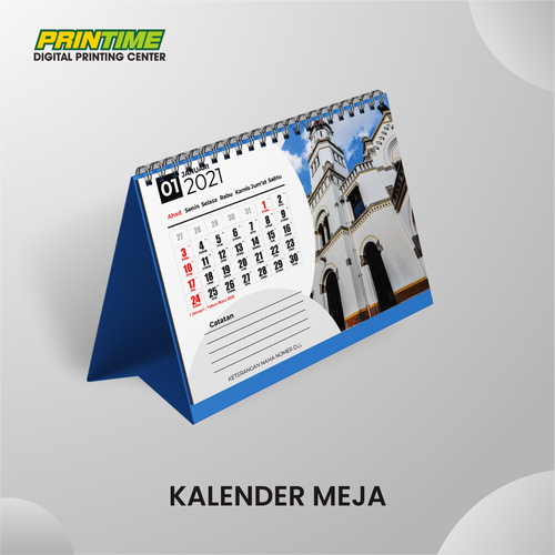 Kalender Meja - Printime Digital Printing (Semarang)