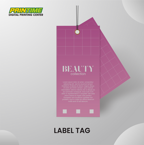 Label Tag - Printime Digital Printing (Semarang)