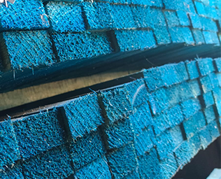 25x50 Blue Graded Roofing Batten - 4.8m | Gillsons Timber