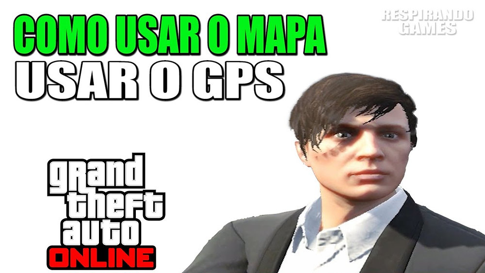 COMO USAR O MAPA e o GPS no GTA ONLINE