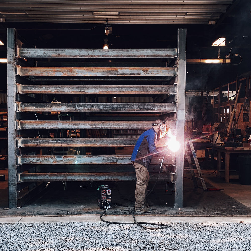 Steel cribs | from Start to Finish.