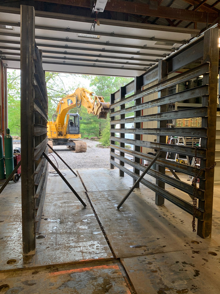 Steel cribs | from Start to Finish.