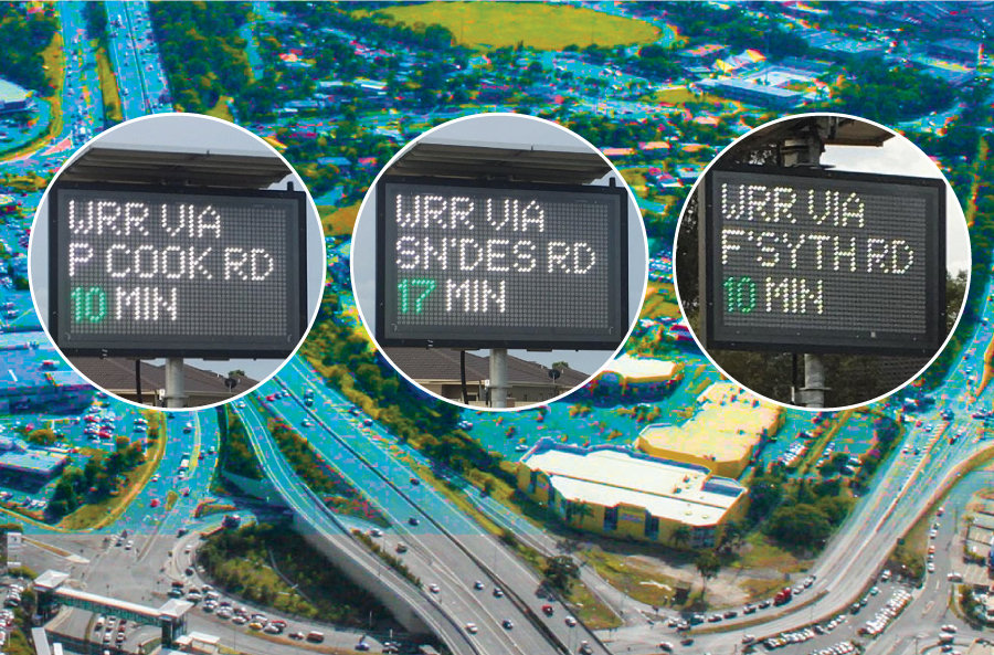 MOBILE TRAVEL TIME DISPLAY