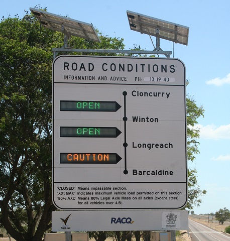 ROAD CONDITION INFORMATION SIGN (RCIS)