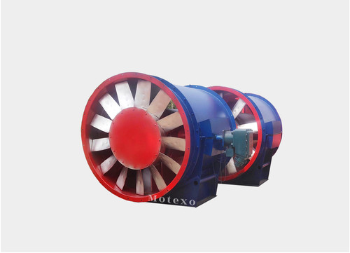 Booster Fan in Mines for Primary Ventilation System | MOTEXO INDUSTRIES