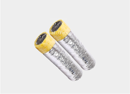 Silver Jacket Insulated Flexible Air Ducts | MOTEXO INDUSTRIES