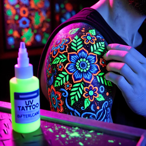 UV Tattoos: Understanding the Risks and Aftercare of Glow-in-the-Dark ...