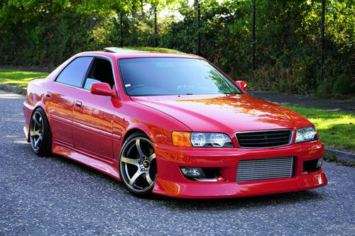 Toyota Chaser JZX100 Tourer V Ferrari Red | import-wizards