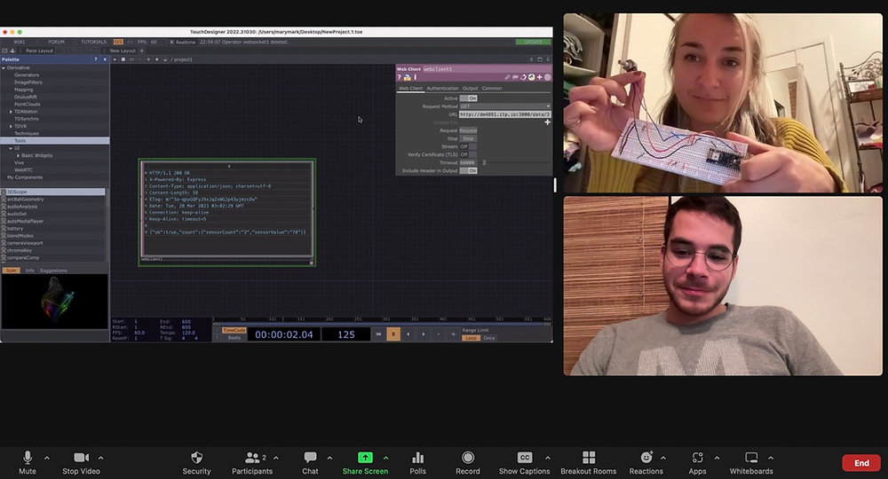 Arduino To Touchdesigner