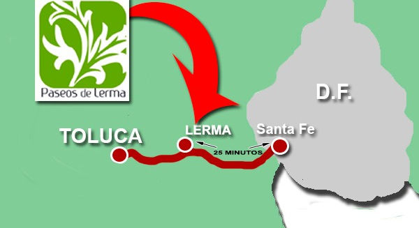 Ubicacion del Desarrollo | Paseos de lerma