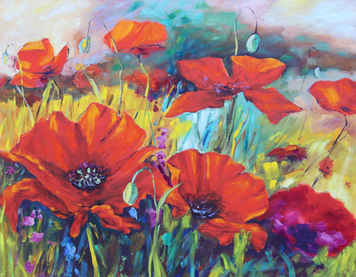 Grosser Mohn | Galerie Monti 2018