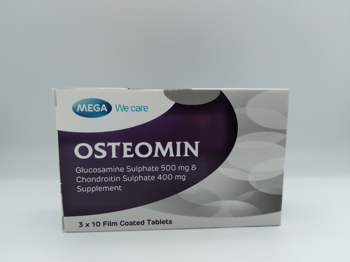 Osteomin - Glucosamine 500Mg + Chondroitin 400Mg Tabs 30S (Mega ...