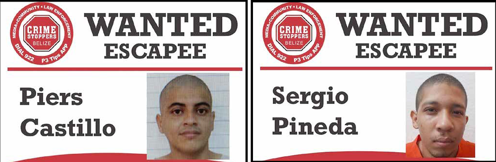 Two prisoners escape holding cell