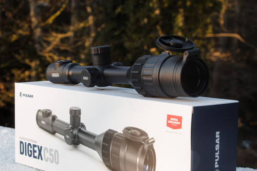 PULSAR DIGEX C50 COLOUR DAY NIGHT DIGITAL VISION RIFLESCOPE (With IR ...
