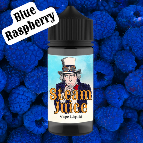 BLUE RASPBERRY E-Liquid 100ml | Steam Juice