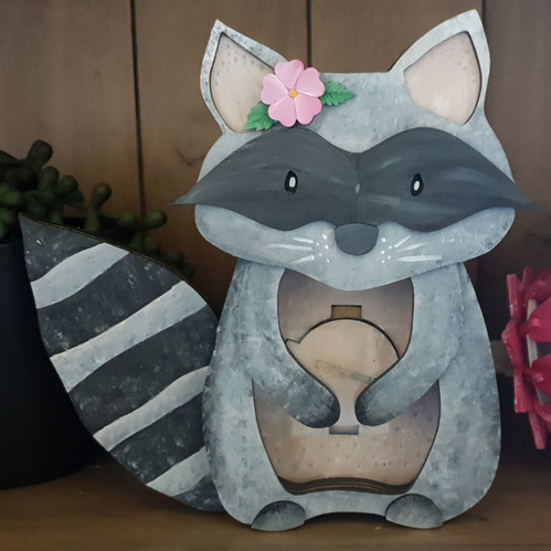 Raccoon Hand Painted Money Box | Zelmar