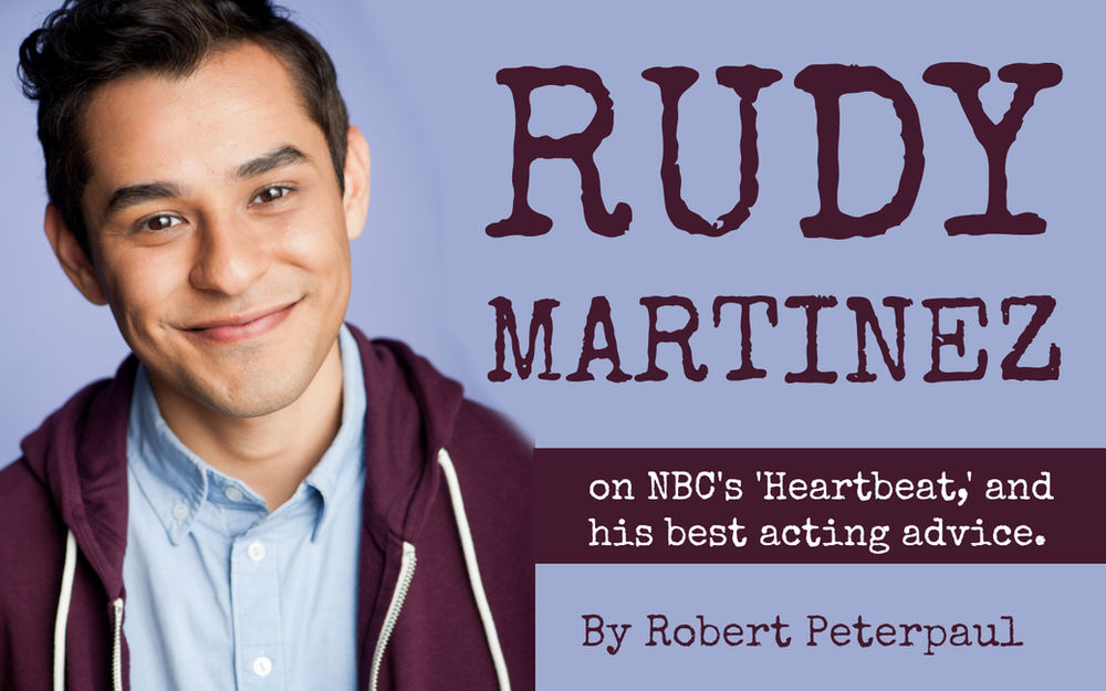 NBC's RUDY MARTINEZ Gives His Best Acting Advice.
