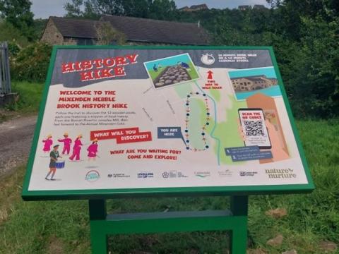 Exploring the past and present along Mixenden's interactive trails ...