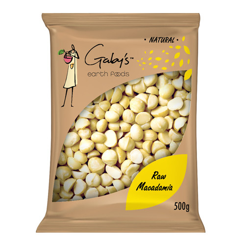 Macadamia raw 500g | Gaby's Earth Foods
