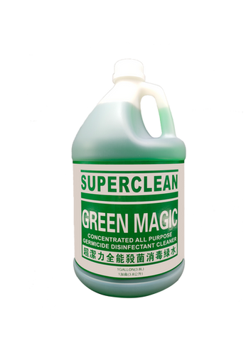 保潔麗超潔力全能殺菌消毒綠水 1GAL / Poly Clean Green Magic Cleaner 1GAL洗潔精 ...