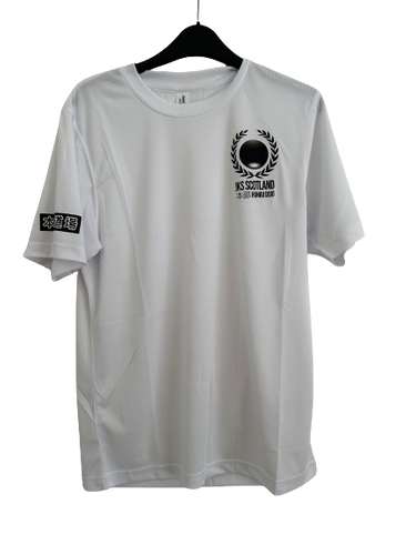 JKS Scotland Honbu Dojo Quick Dry sleeve kanji T shirt | jks-scotland