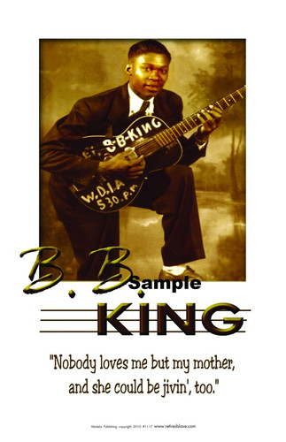 B.B. King History Board | witherscollection