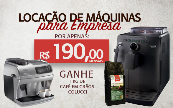 Máquinas de Café I Venda, Locação e Assistência Técnica I Café Colucci