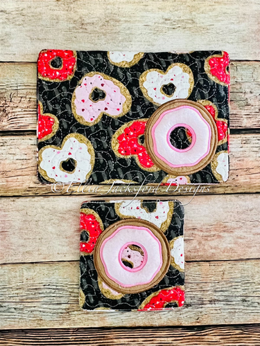 Donut Mug Rug Embroidery Design SET | Ellia Jacksford