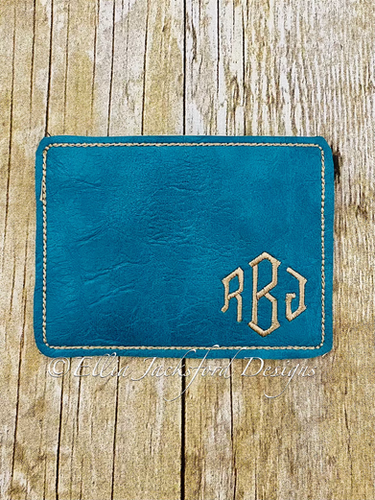 ITH Wallet Embroidery Design | Ellia Jacksford