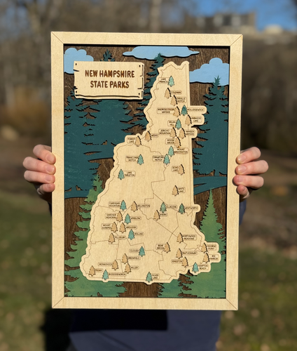 New Hampshire State Parks Map | My Site