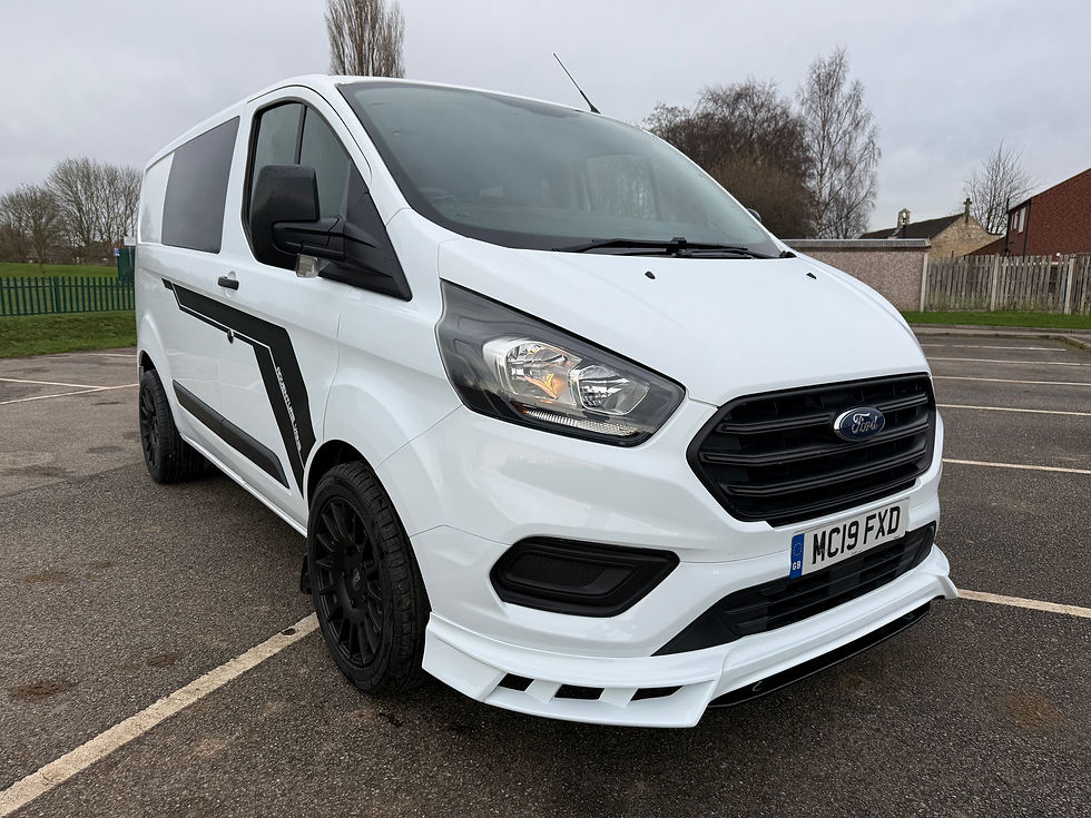 Adventure Vans LTD | Ford transit custom 6 seat crew cab specialists