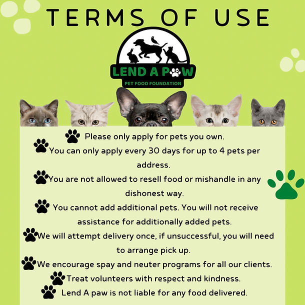 Get Help | Lend A Paw
