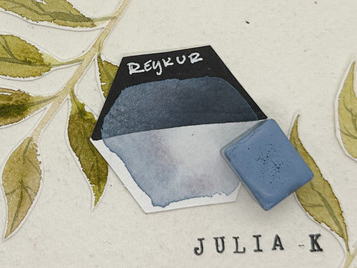 Fire Series Reykur Half Pan- Julia K Paint | The Colour Cave