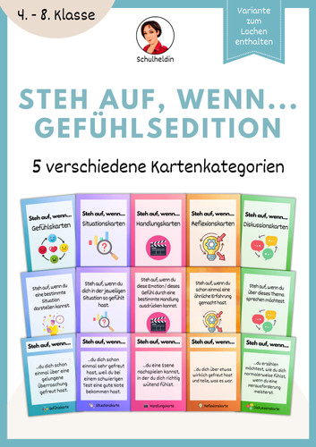 Steh auf, wenn... - Gefühlsedition | Schulheldin