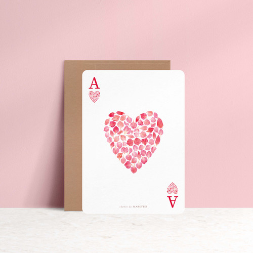 CARTE AS DE COEUR | Chemin des Marettes