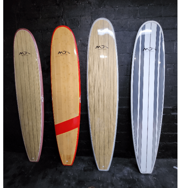Epoxy Surfboards With Wood veneers - Fun and Long | Dolsey