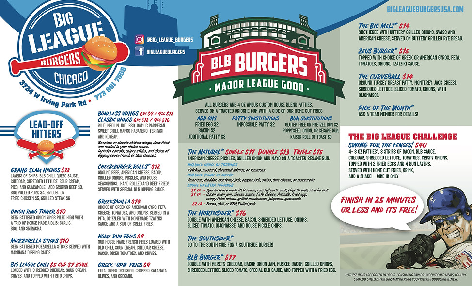 Baseball | Big League Burgers | United States