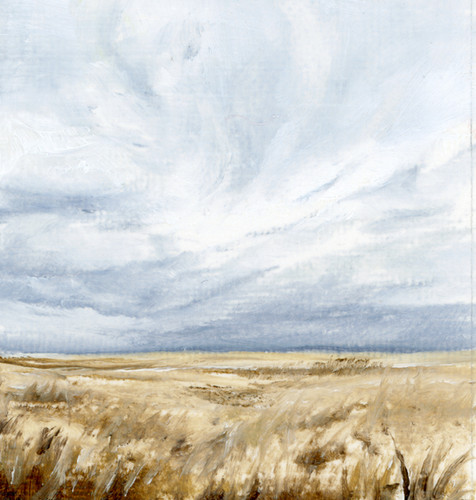 "Moment of Calm" Square Art Print | Coleman Senecal Art