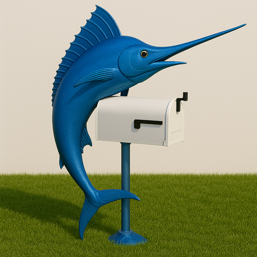 Marlin Mailbox | Dankeninc