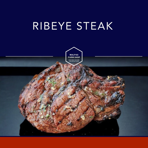 4 x 8 oz Ribeye Steaks | Malpas Farm Shop
