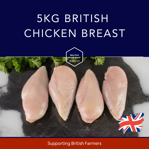British Chicken Fillets 5kg | Malpas Farm Shop