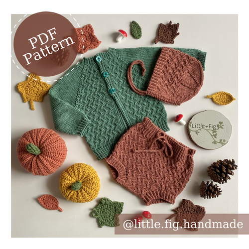 AVERY Set PDF Knitting Pattern Bundle | Little Fig Handmade