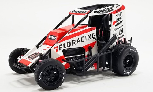 Kyle Larson - Flo Racing Midget Sprint Car #1K 2022 | DirtMan Diecast