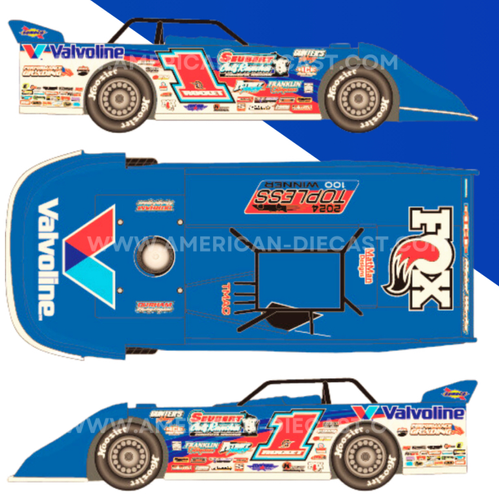 Tim McCreadie. NY #1 2024 “2024Topless 100” | DirtMan Diecast