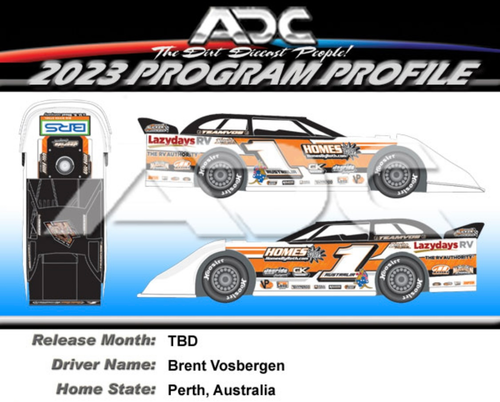 Brent Vosbergen. AUS #1 2023 | DirtMan Diecast