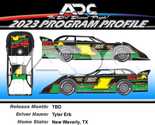 Tyler “TERBO” Erb Jr #1 2023 “World 100” | DirtMan Diecast