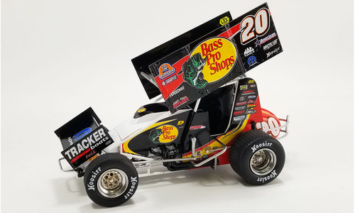 Danny Lasoski - #20 BASS PRO SHOPS SPRINT CAR | DirtMan Diecast