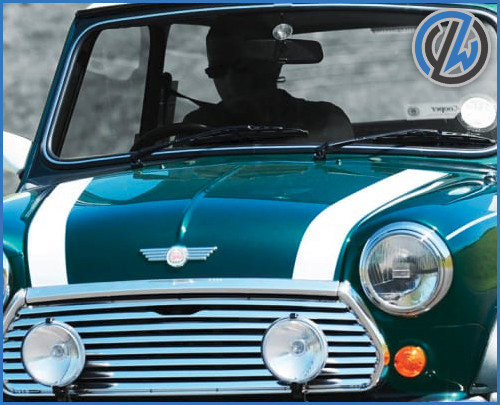 Classic Mini Bonnet Stripes | VinylWorks