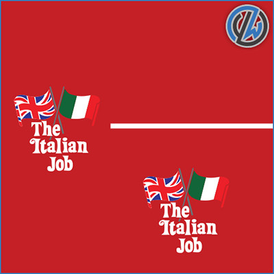 Classic Mini Italian Job Decal Pinstripe Kit (for non white minis ...