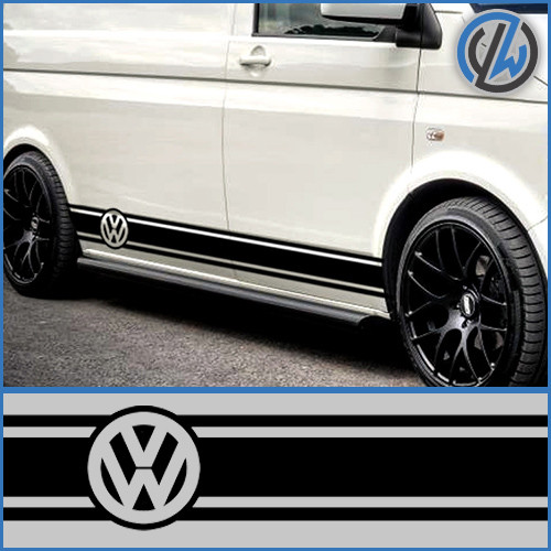 VW transporter Side Stripe Kit 'Original' Design | VinylWorks